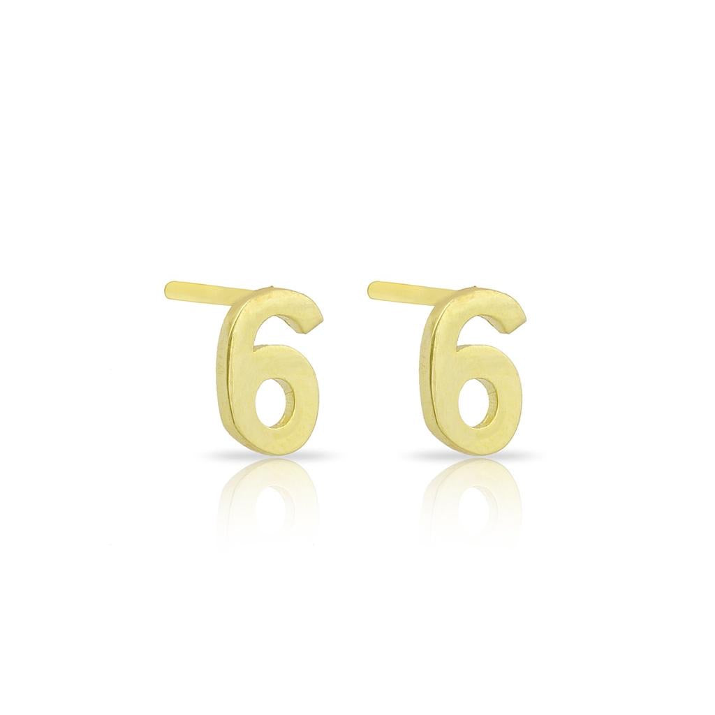 Number Studs – Alex Mika
